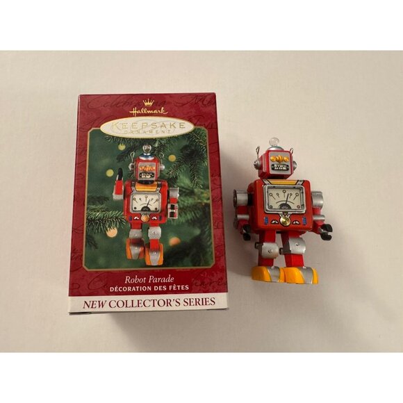 Holiday | Hallmark Keepsake Ornament Robot Parade 200 Red Mm30 | Poshmark